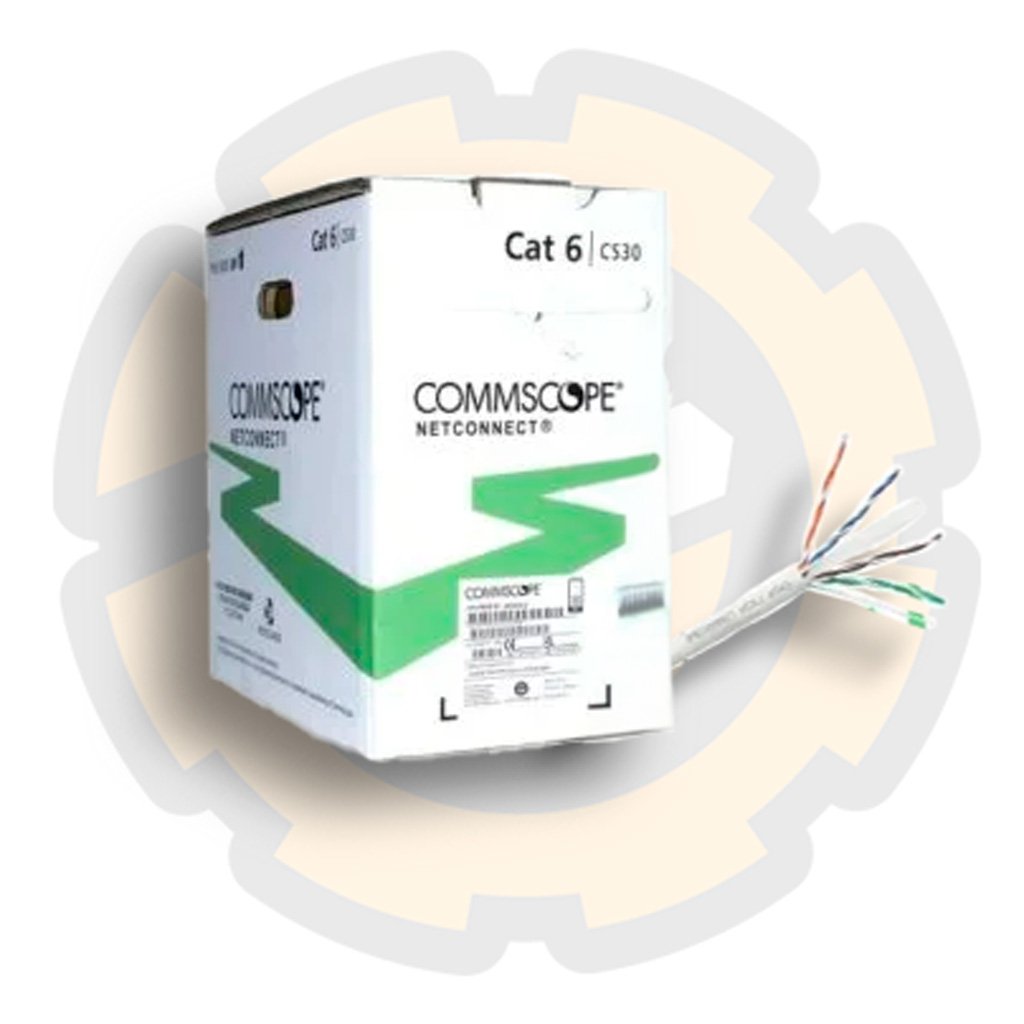 Cable UTP Cat6 Sólido 305M Commscope Gris LSZH – Ferretodo